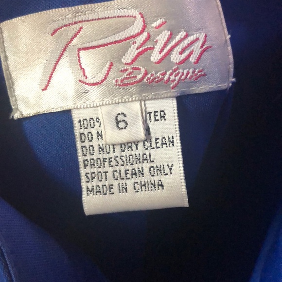 Riva Designs | Dresses | Riva Designs Royal Blue Size 56 Formal Dress ...